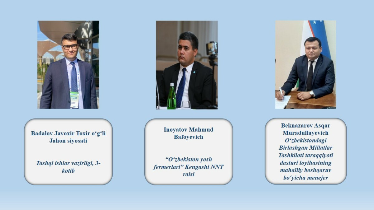 Bitirgan talabalarning mehnat faoliyatidan | TDSHU – Toshkent davlat ...